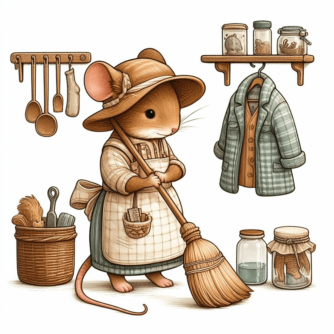 Mouse Tidying Up Shed: 5 Things Gen Alpha Can Learn - Gen Alpha World