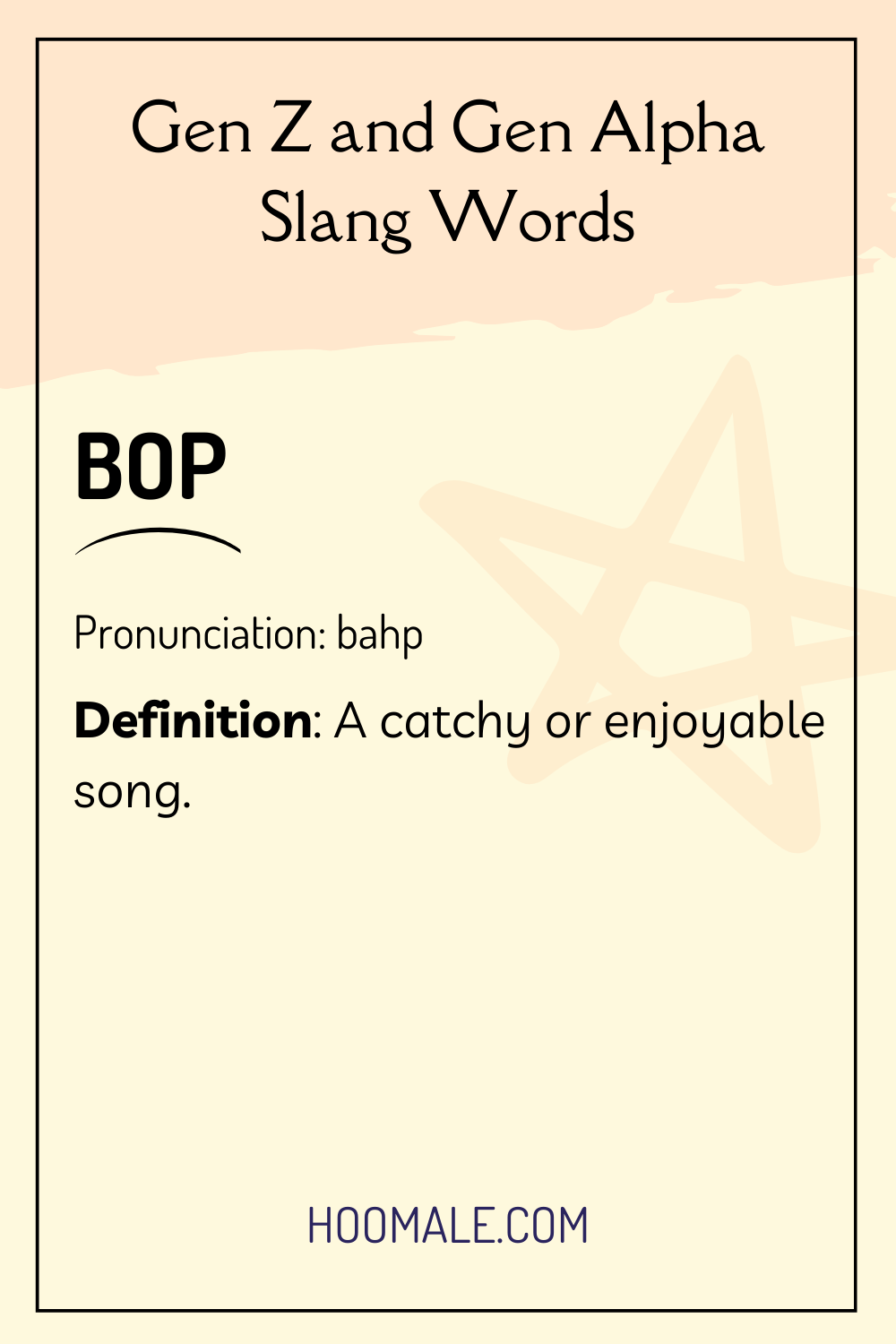 What does Bop mean? Slang Dictionary - Gen Alpha World